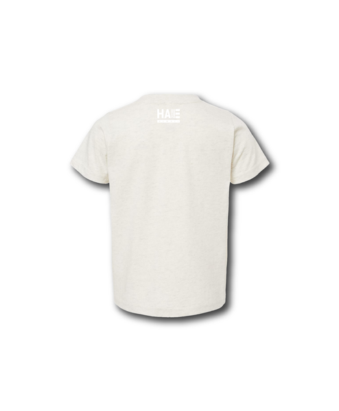 Anuenue Keiki Tee Natural Heather – Hae Hawaii