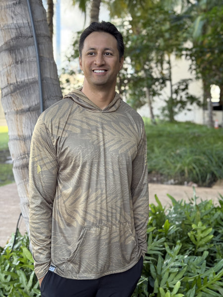 Lauae Olive Sublimated Toddler Hooded Long Sleeve Drifit – Hae Hawaii